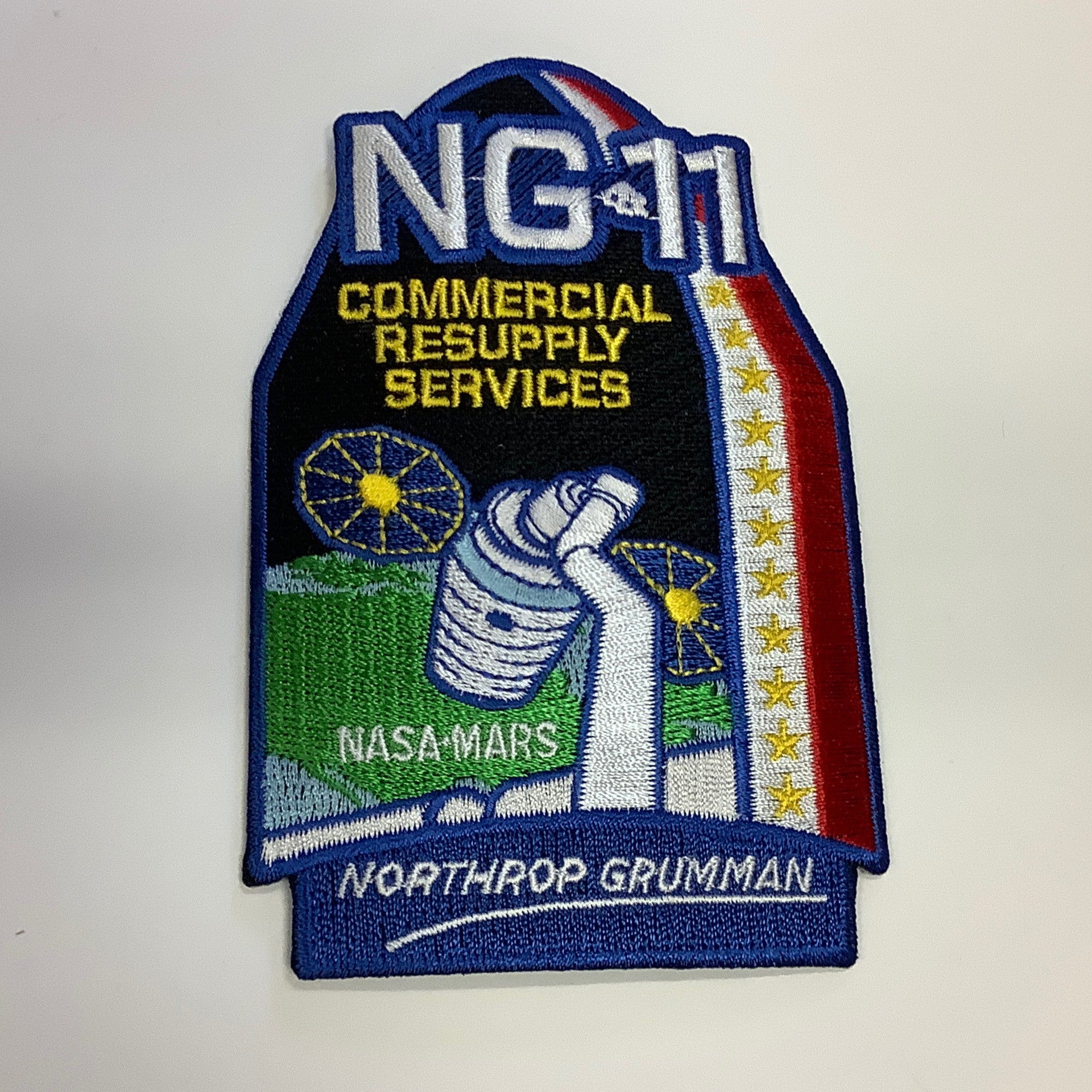 068116 NG 11 Patch NASA Wallops Flight Facility 068116 NG 11 Patch NASA Wallops Flight Facility
