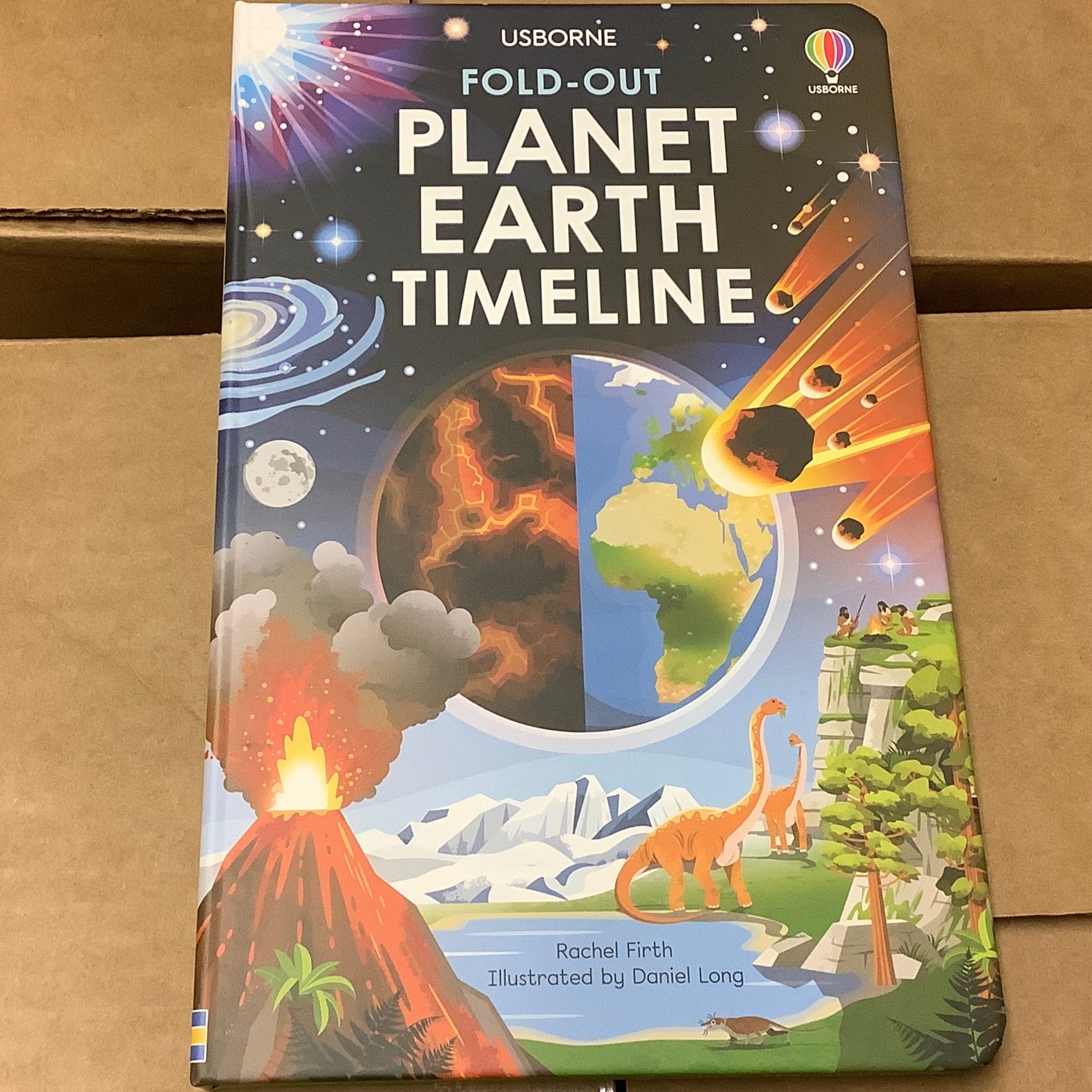 0608 Fold Out Planet Earth Timeline | NASA Wallops Flight Facility