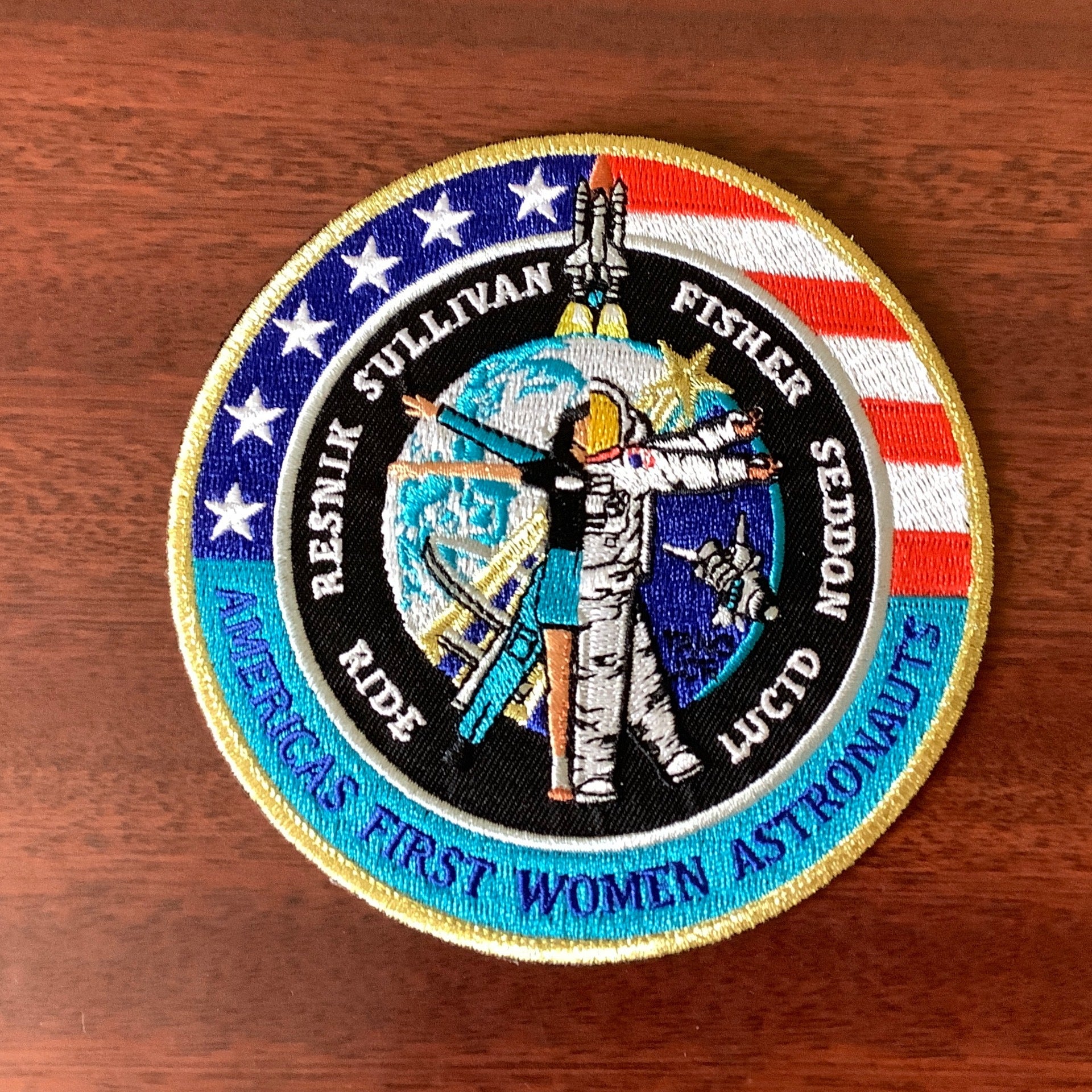 060746 Women Astronauts 40th Patch | NASA Wallops Flight Facility