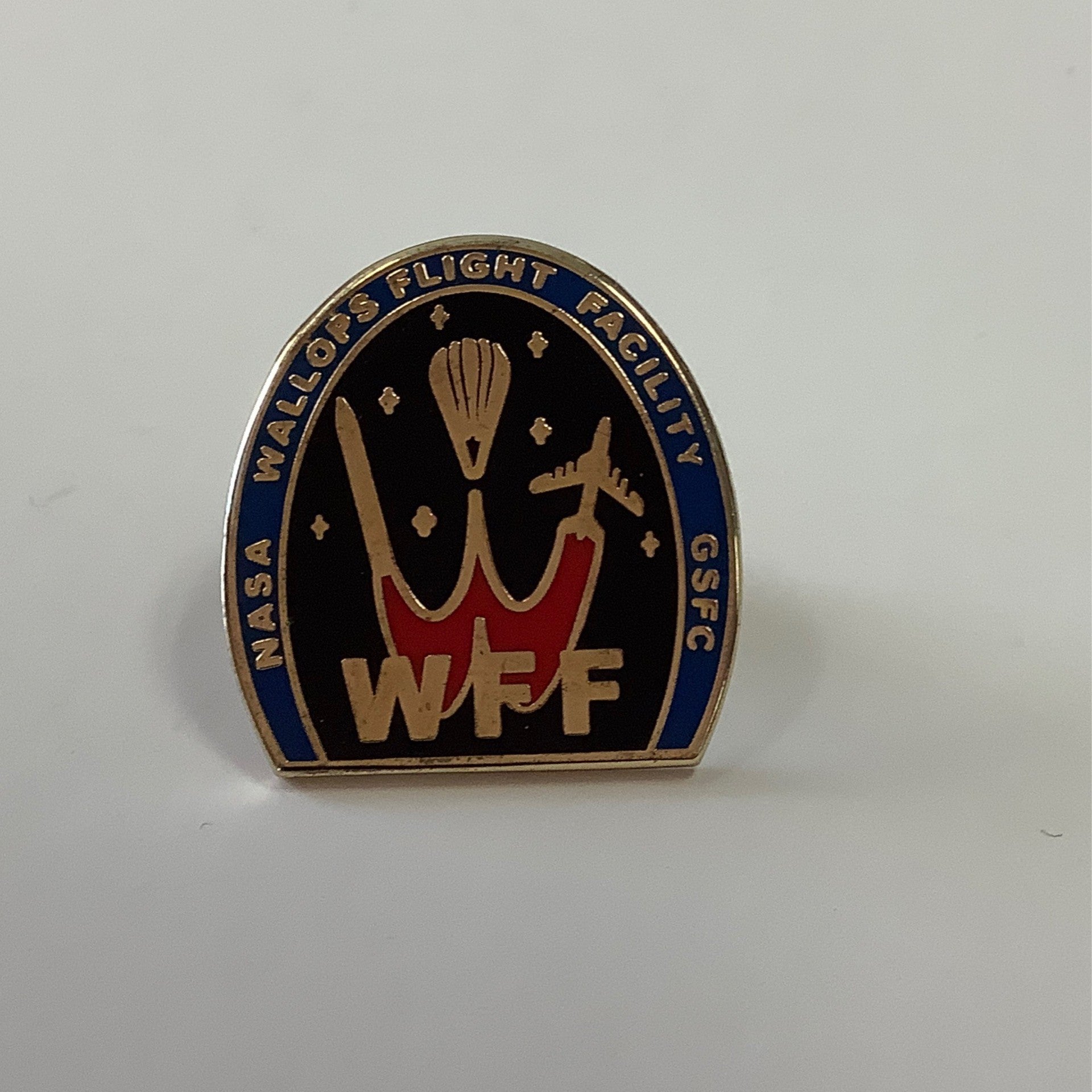 060108 WFF Logo Pin | NASA Wallops Flight Facility