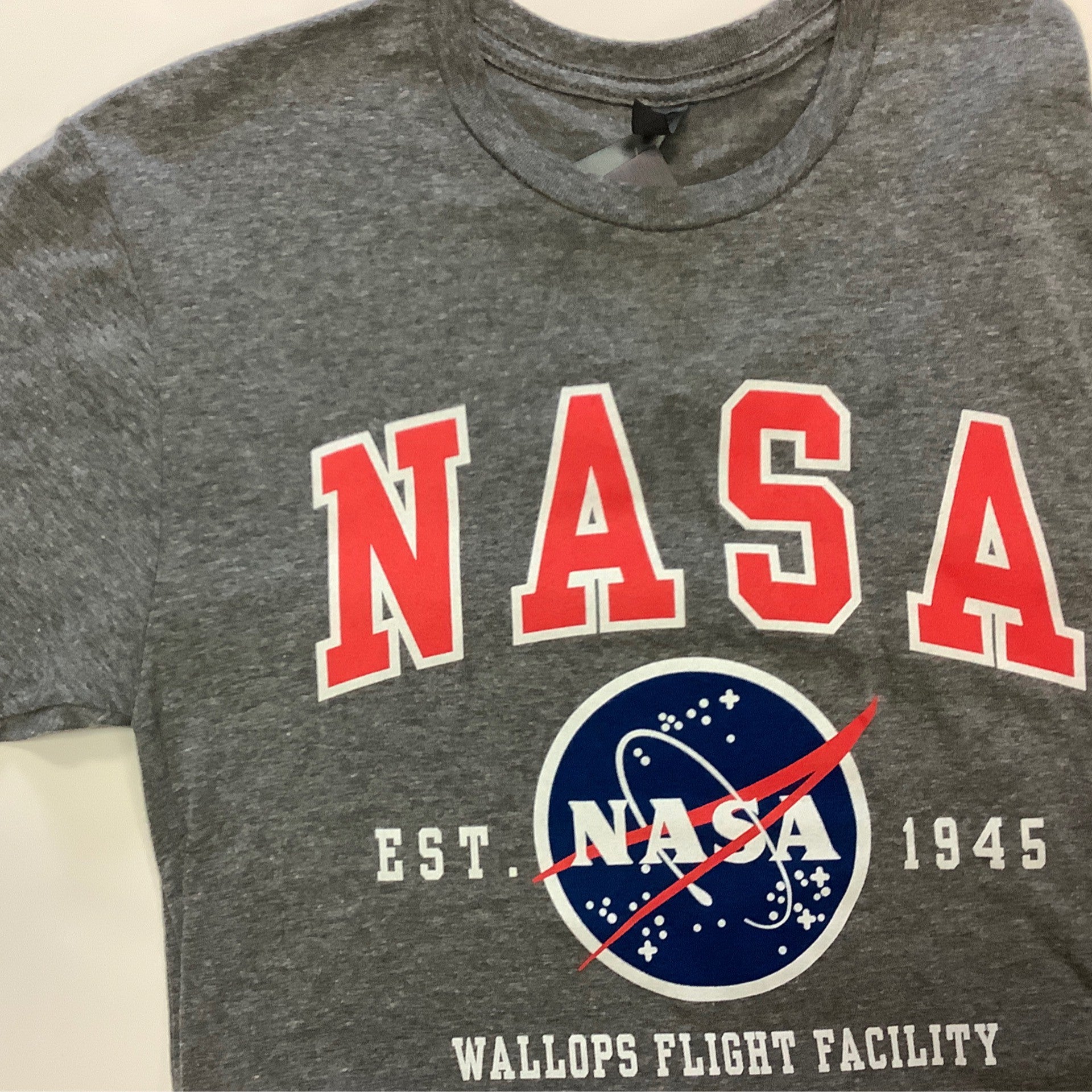 062100 Nasa Benchmark Soft Shirt | NASA Wallops Flight Facility