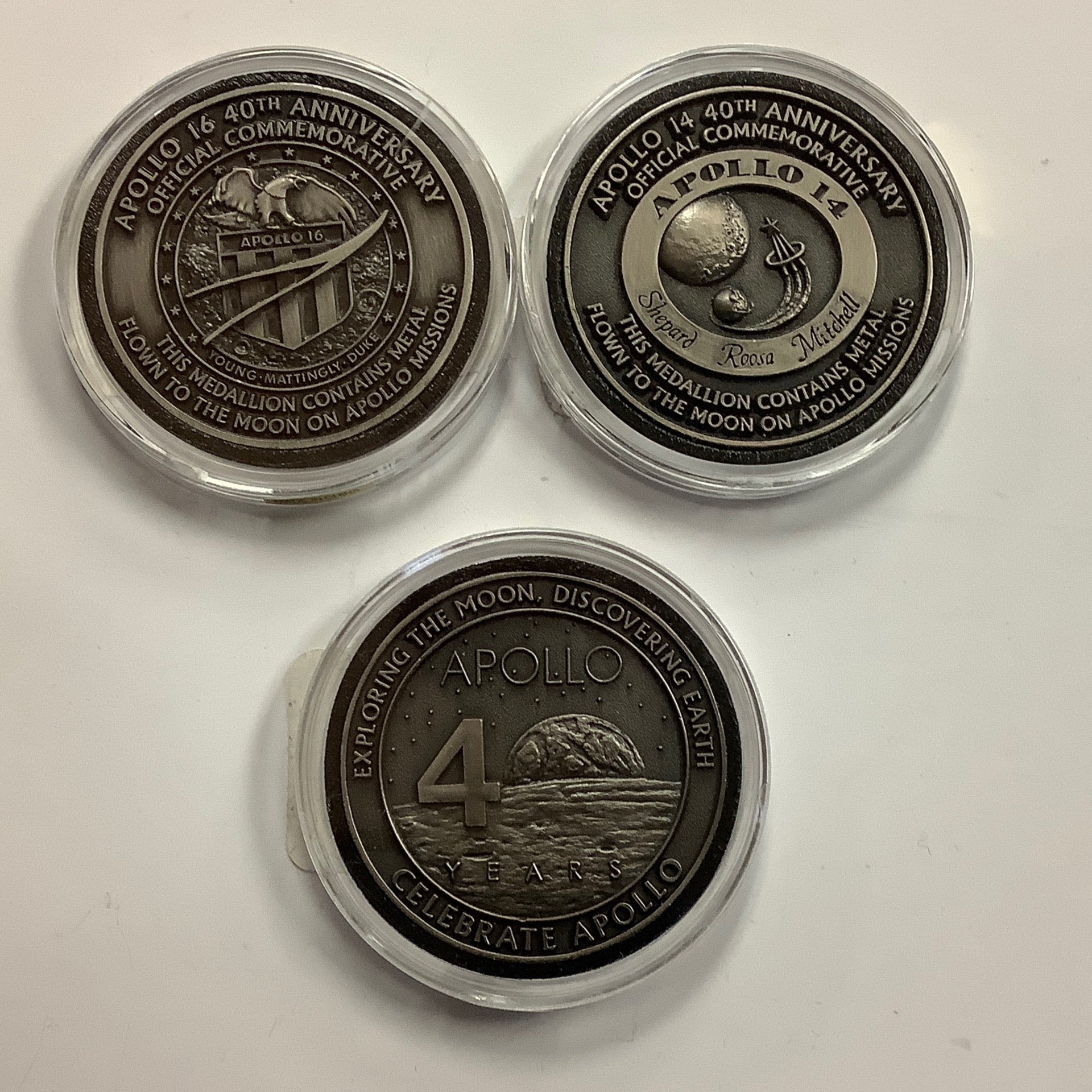 Nasa Apollo Coins