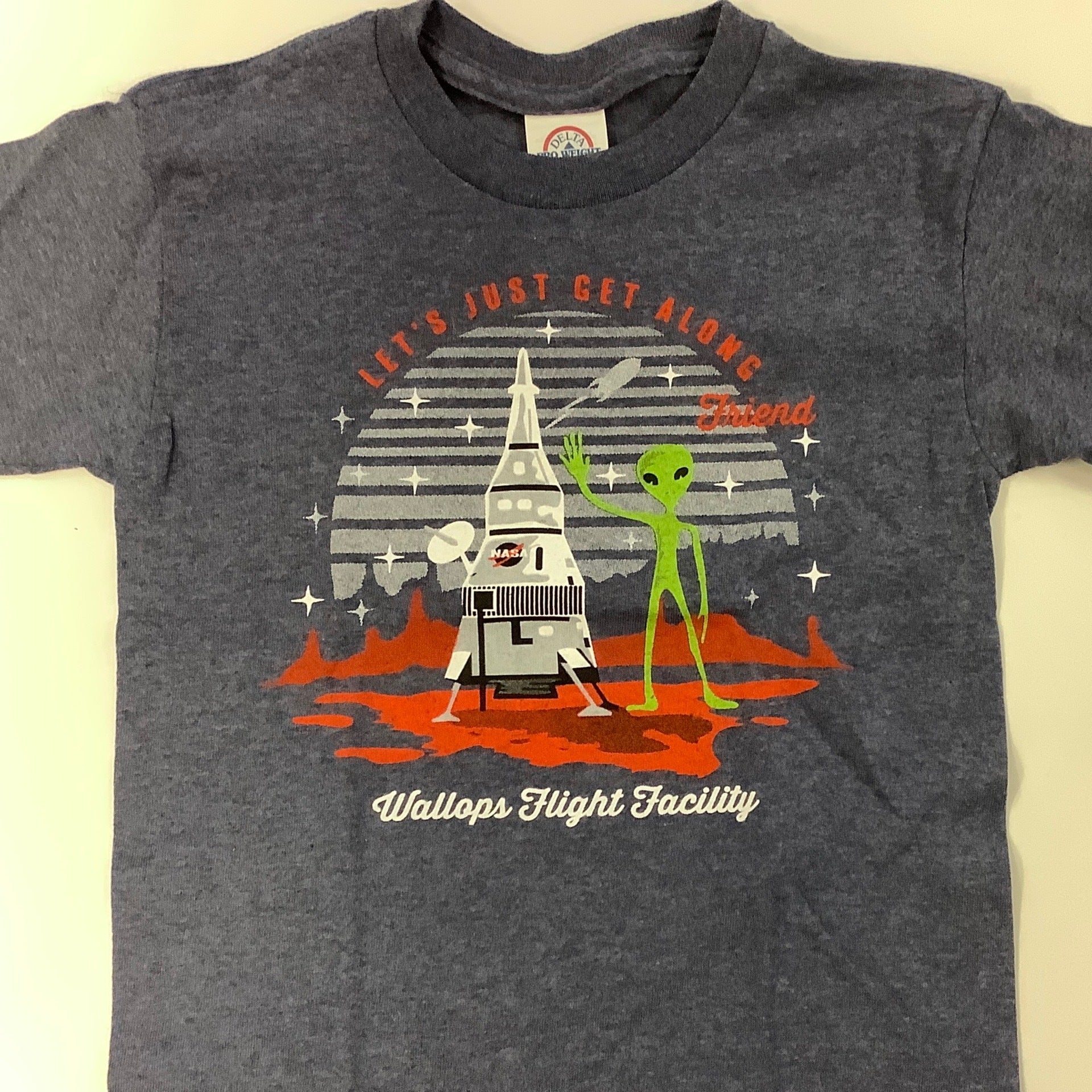 064001 Kid's Alien Shirt | NASA Wallops Flight Facility